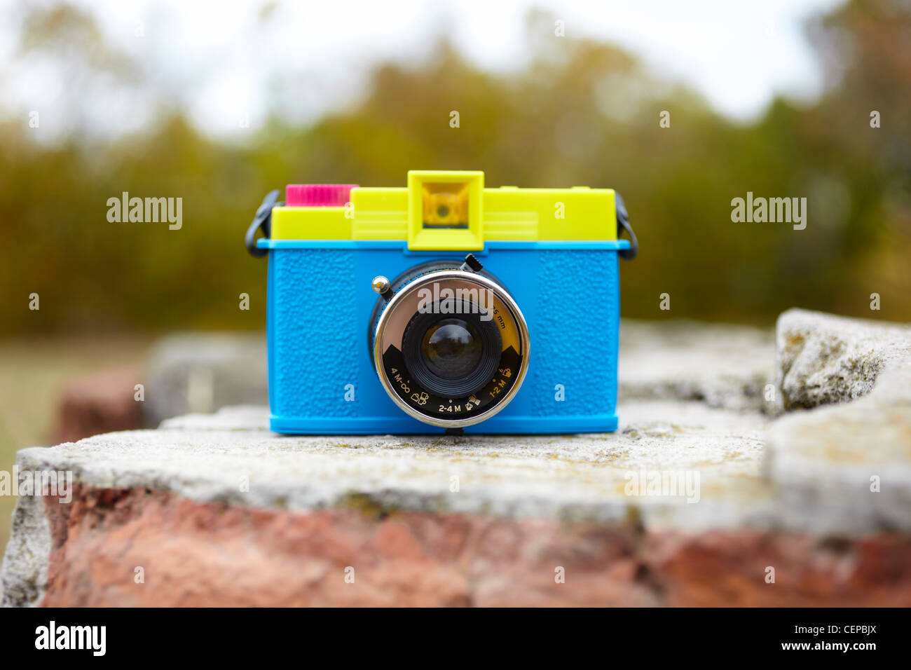 plastic toy camera Stock Photo - Alamy