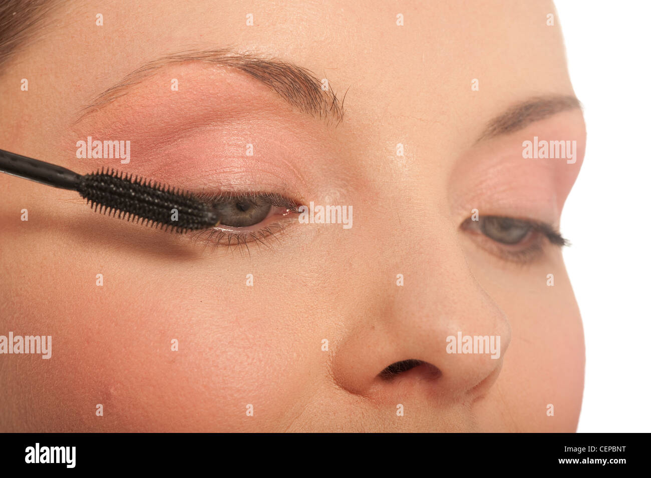 Before and AfterStep-by-step beauty Stock Photo - Alamy