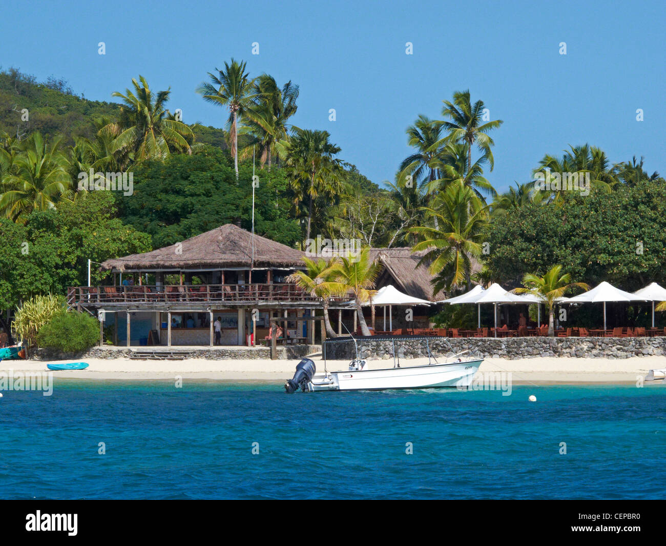 Castaway Island Resort, Mamanuca Islands, Fiji, South Pacific Stock ...