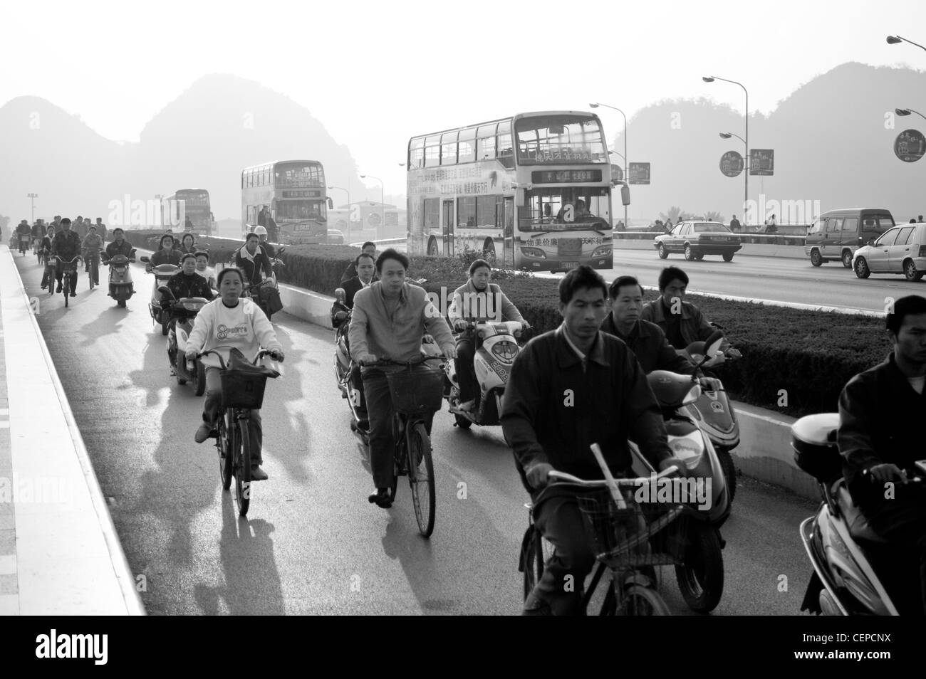 Mid cycle Black and White Stock Photos & Images - Alamy