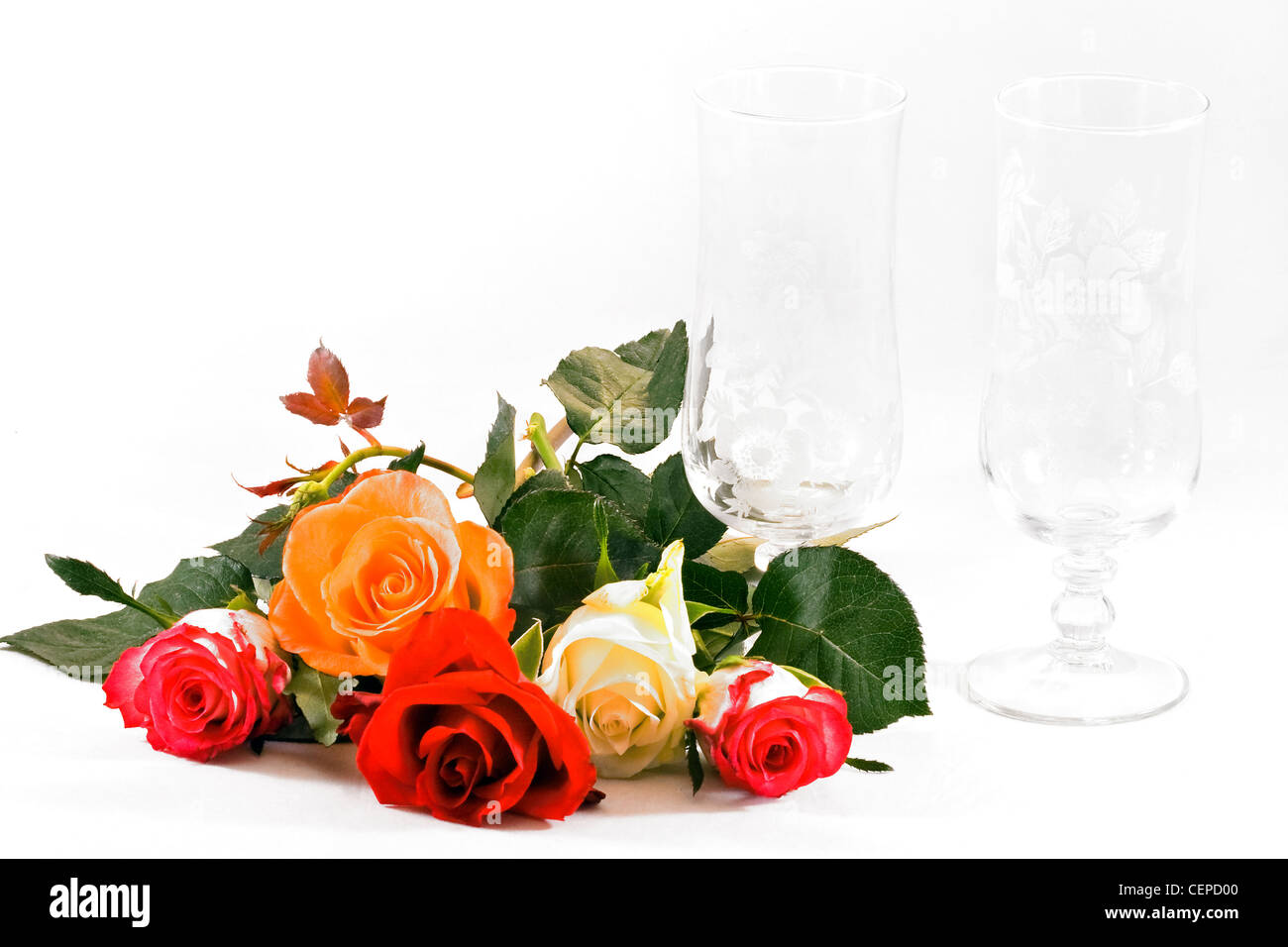 Five petal red rose hi-res stock photography and images - Alamy