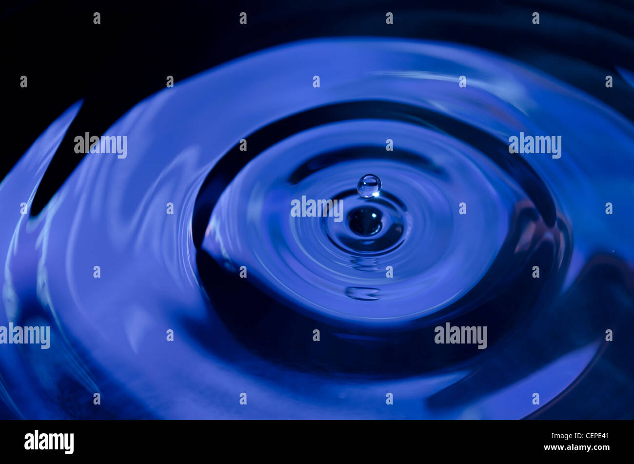 A drop of water Stock Photo - Alamy