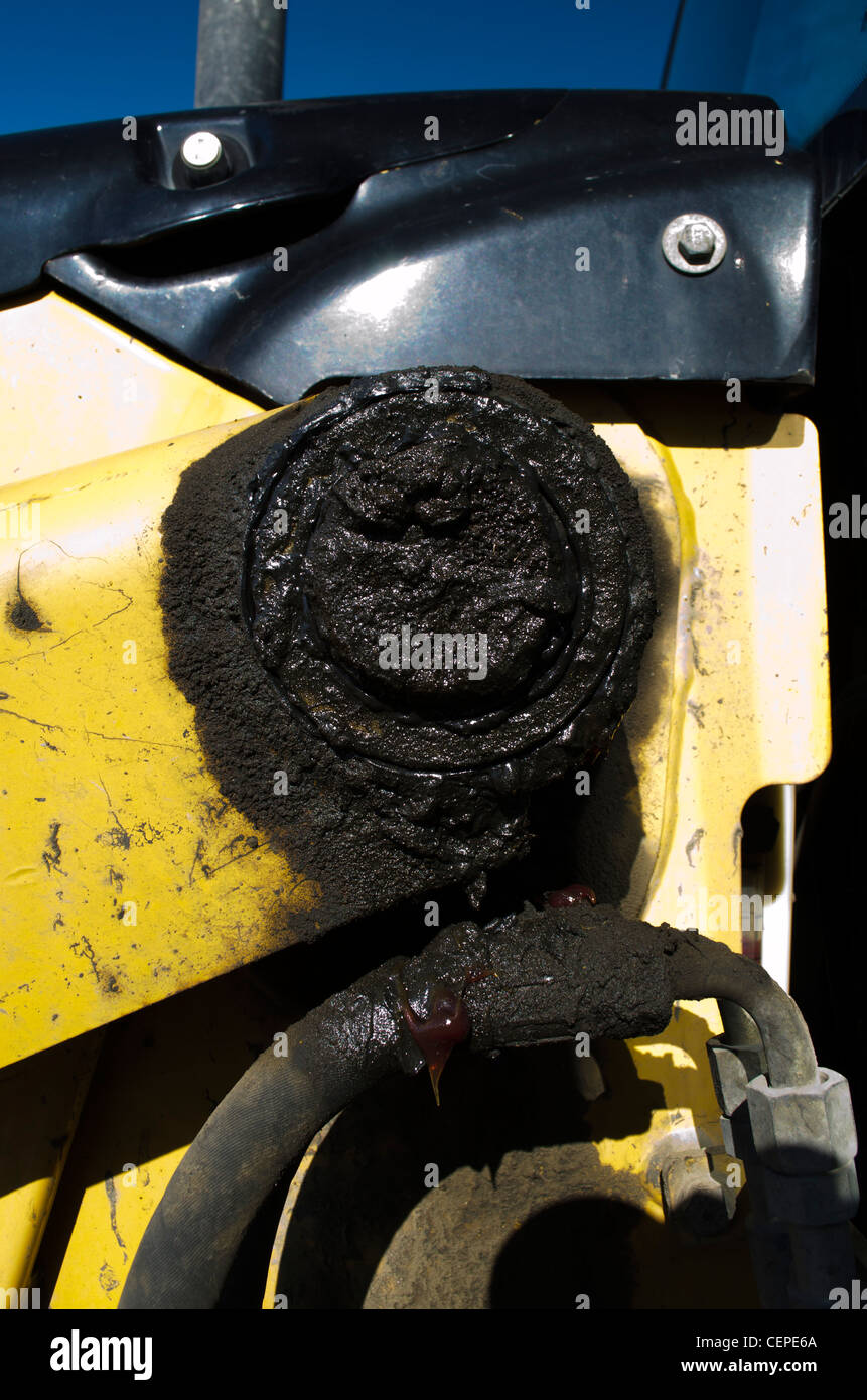 Front end loader grease bearing Stock Photo - Alamy