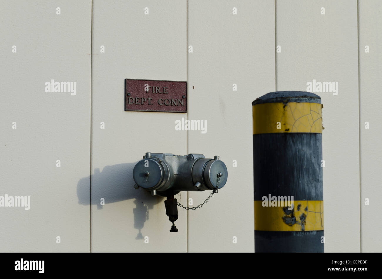 Fire department connection hi-res stock photography and images - Alamy