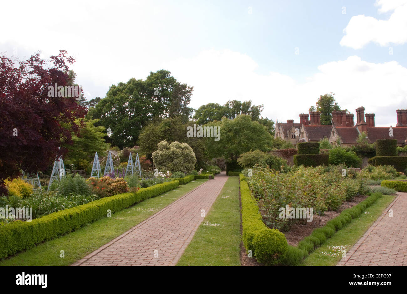 Gardens The contemporary Rose Garden, designed and planted in by RHS ...