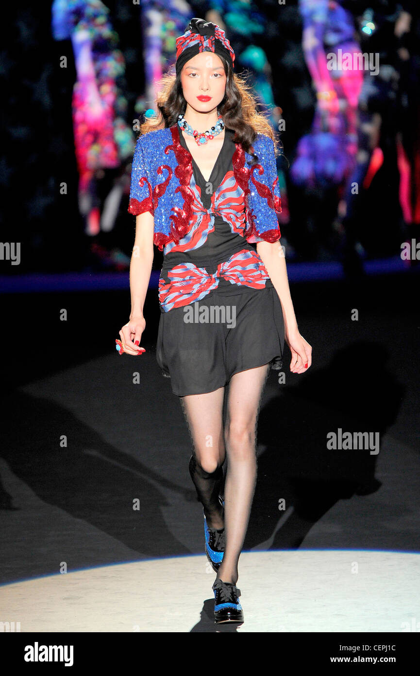 Anna Sui New York Ready to WearSpringSummer 2012 Stock Photo - Alamy