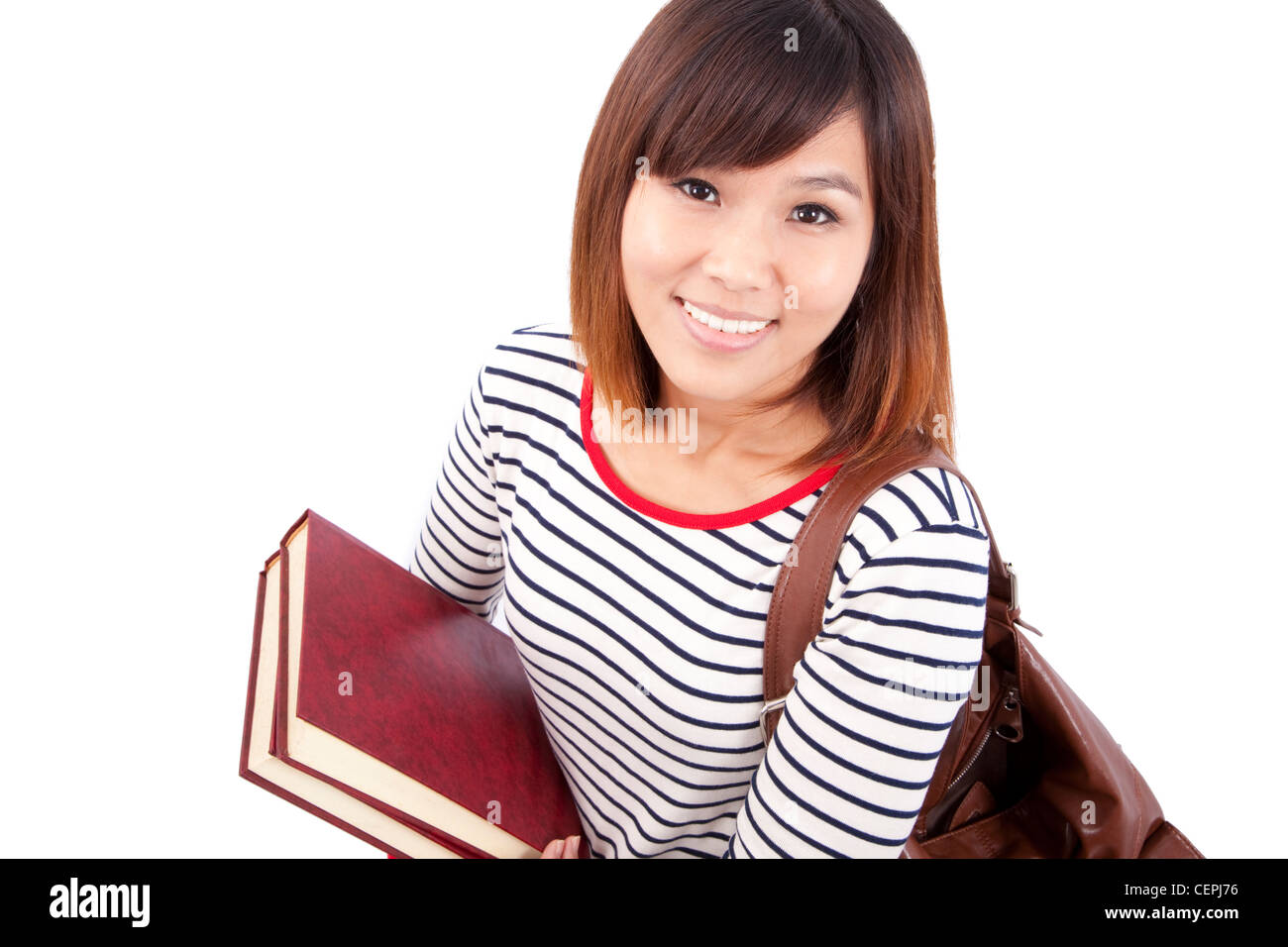 Smiling Asian university student Stock Photo - Alamy Smiling Asian university student Stock Photo - Alamy