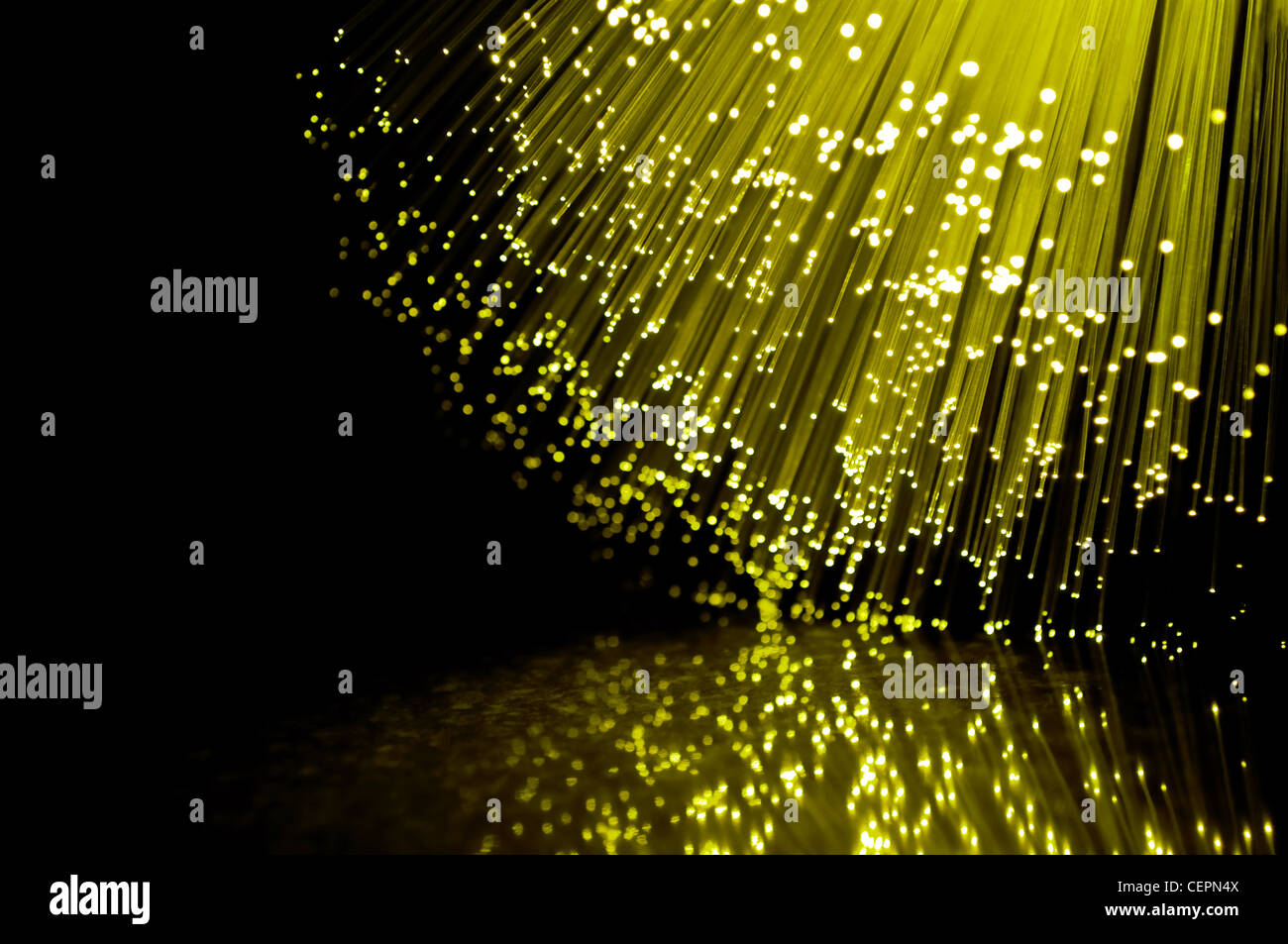 Yellow fibre optic hi-res stock photography and images - Alamy