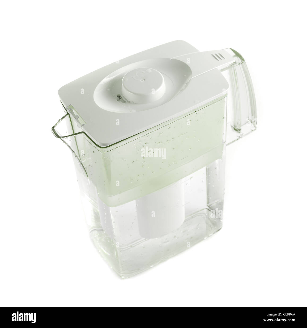 Water filter isolated on a white background Stock Photo - Alamy