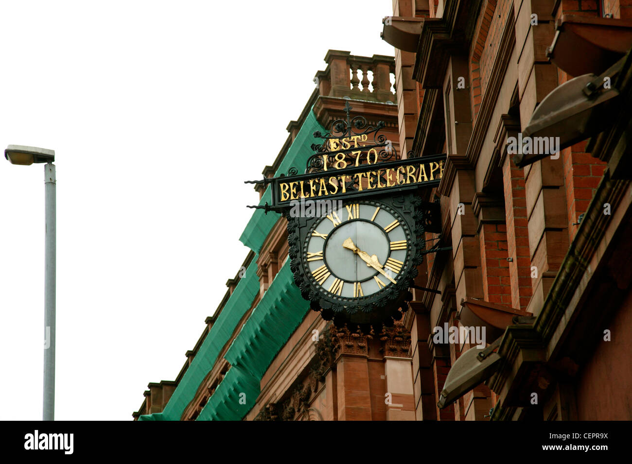 Belfast telegraph hi-res stock photography and images - Alamy