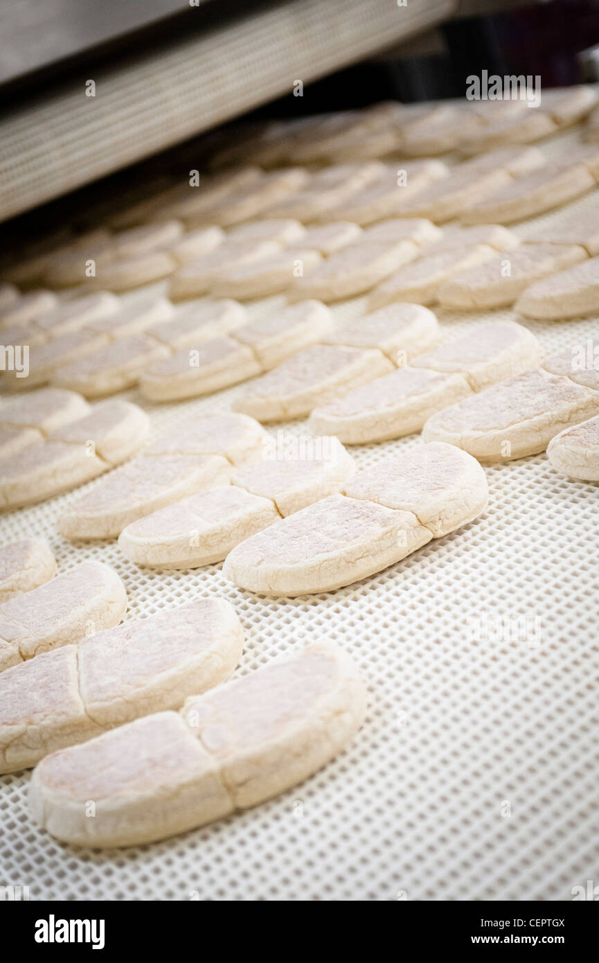 Bread being made in Bakery Stock Photo - Alamy