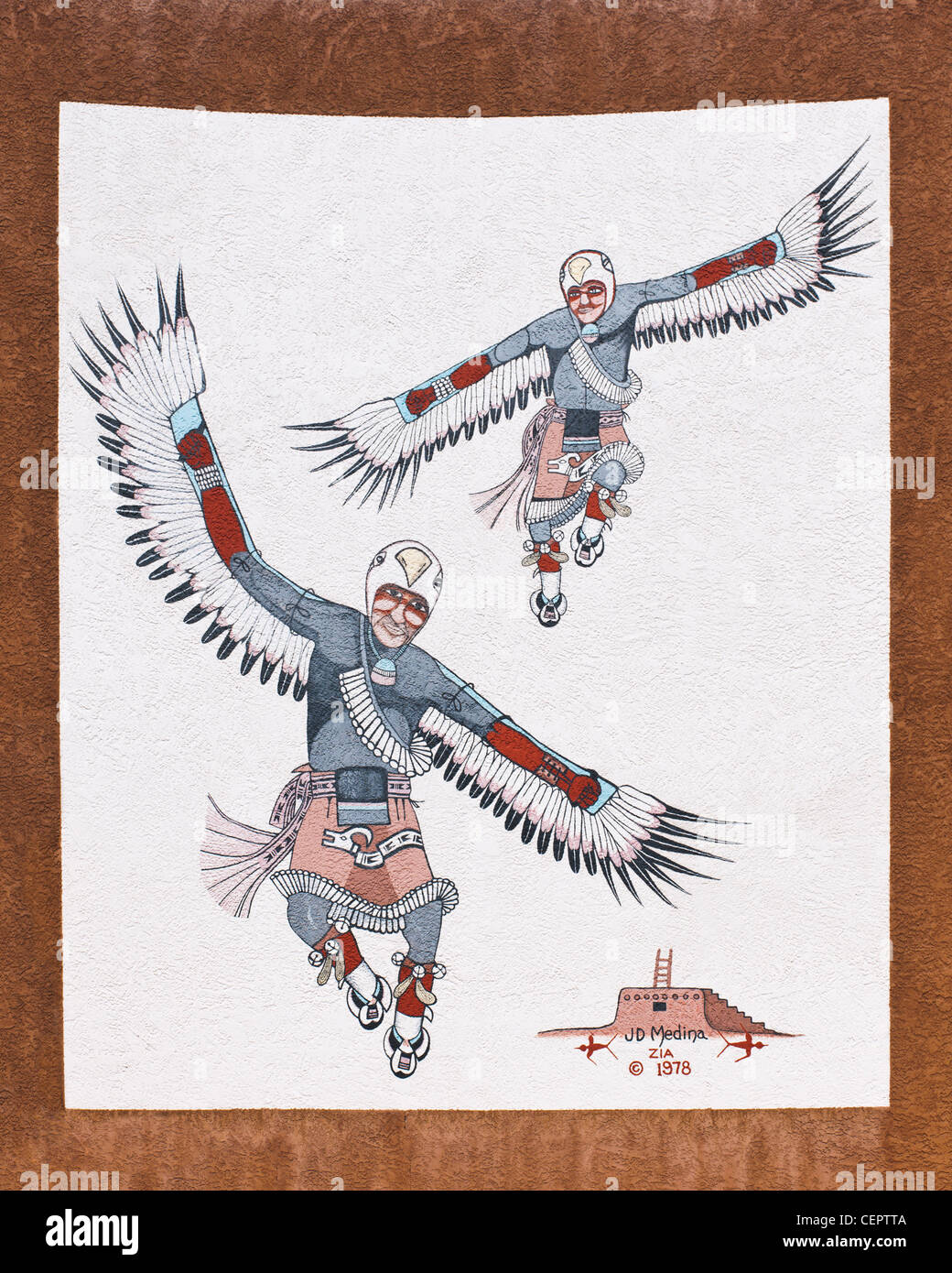 Native eagle art hi-res stock photography and images - Alamy