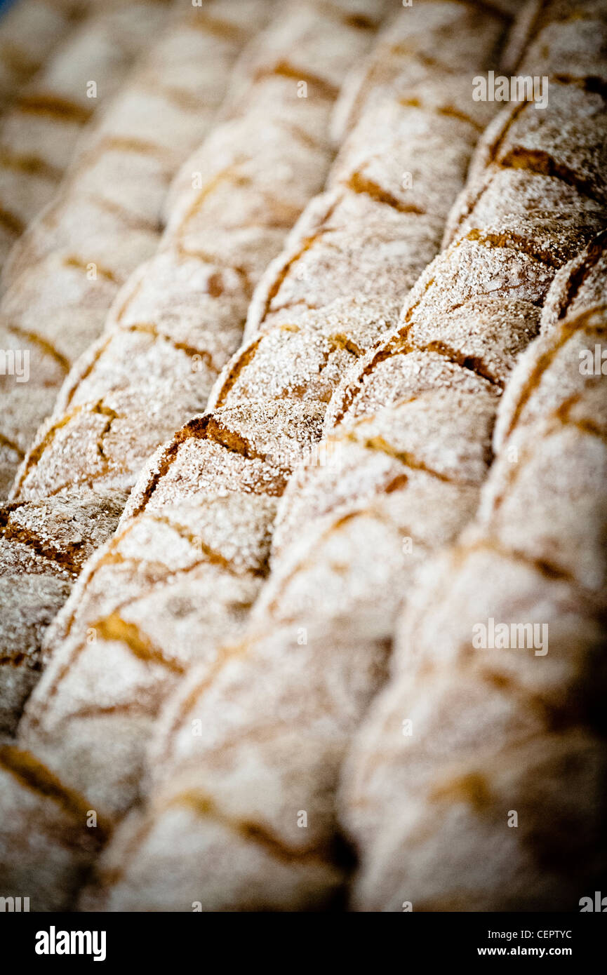 Bread being made in Bakery Stock Photo - Alamy
