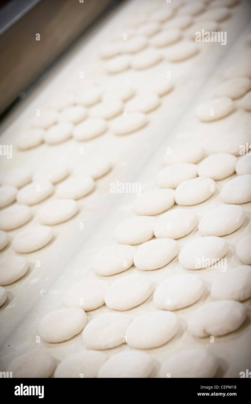 Bread being made in Bakery Stock Photo - Alamy