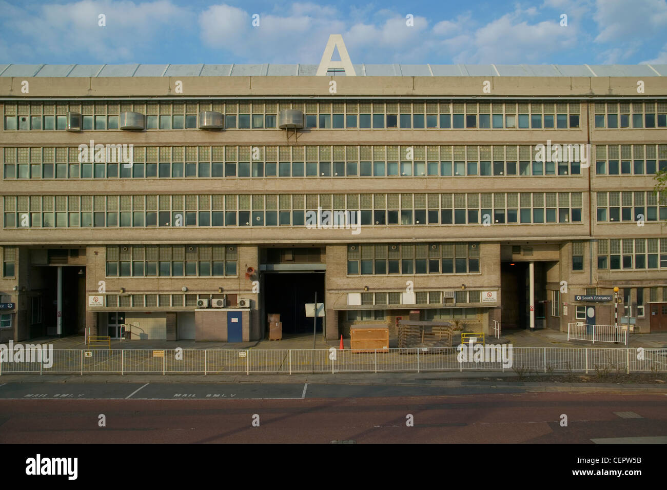 An Old Building at Heathrow Airport Stock Photo - Alamy