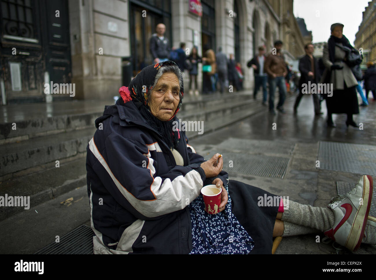 The monuments of the homeless, The Romanian Court of Rome, Saint-Lazare ...