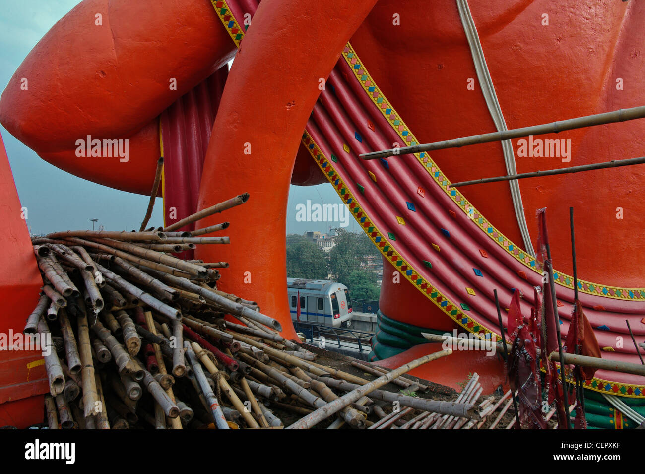 New Delhi, Hanuman Temple in Delhi, the Monkey God Stock Photo - Alamy