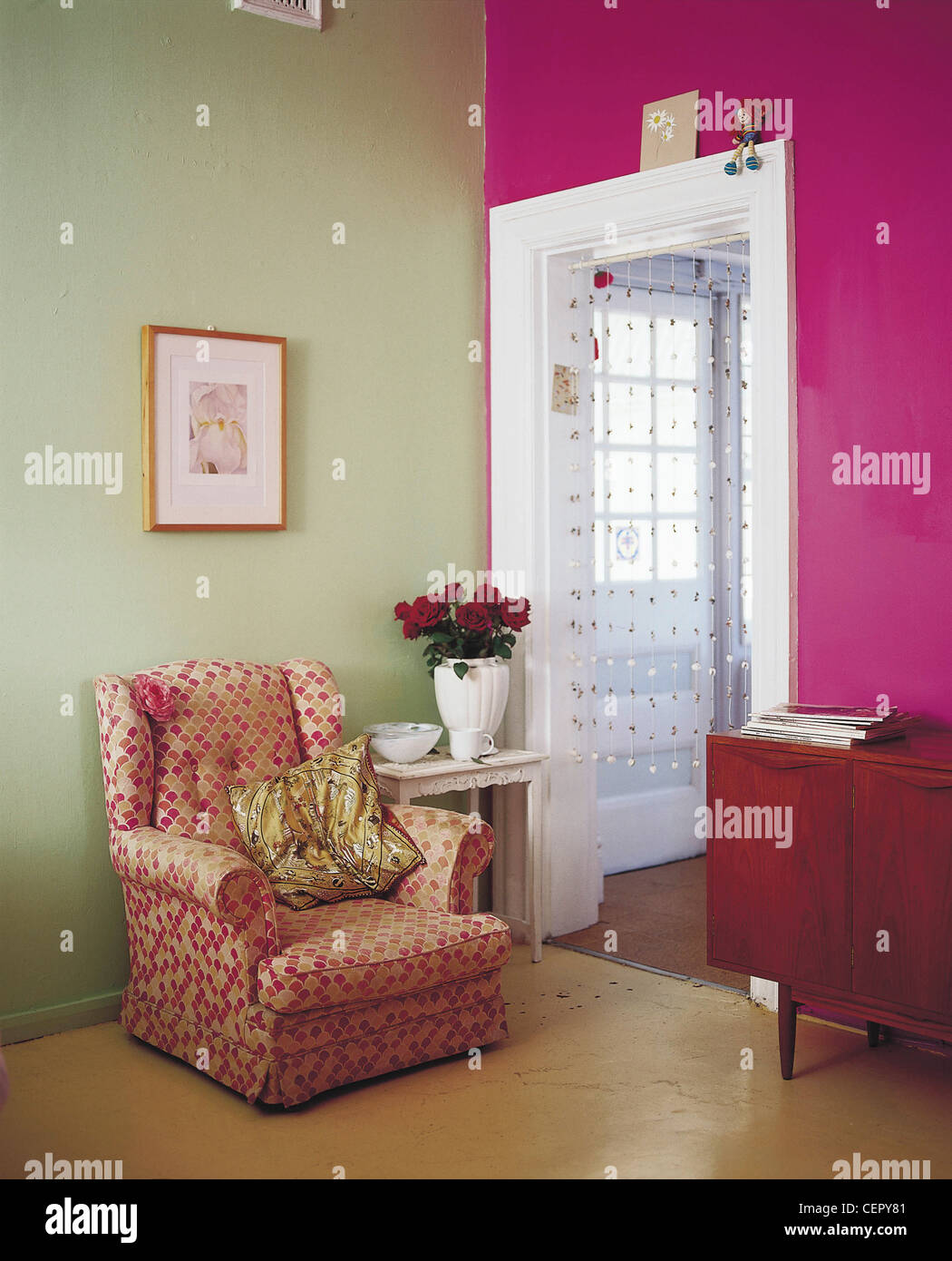 REAL HOMES:LITTLE JEWEL Marian Simms and David Mendes rented apartment ...