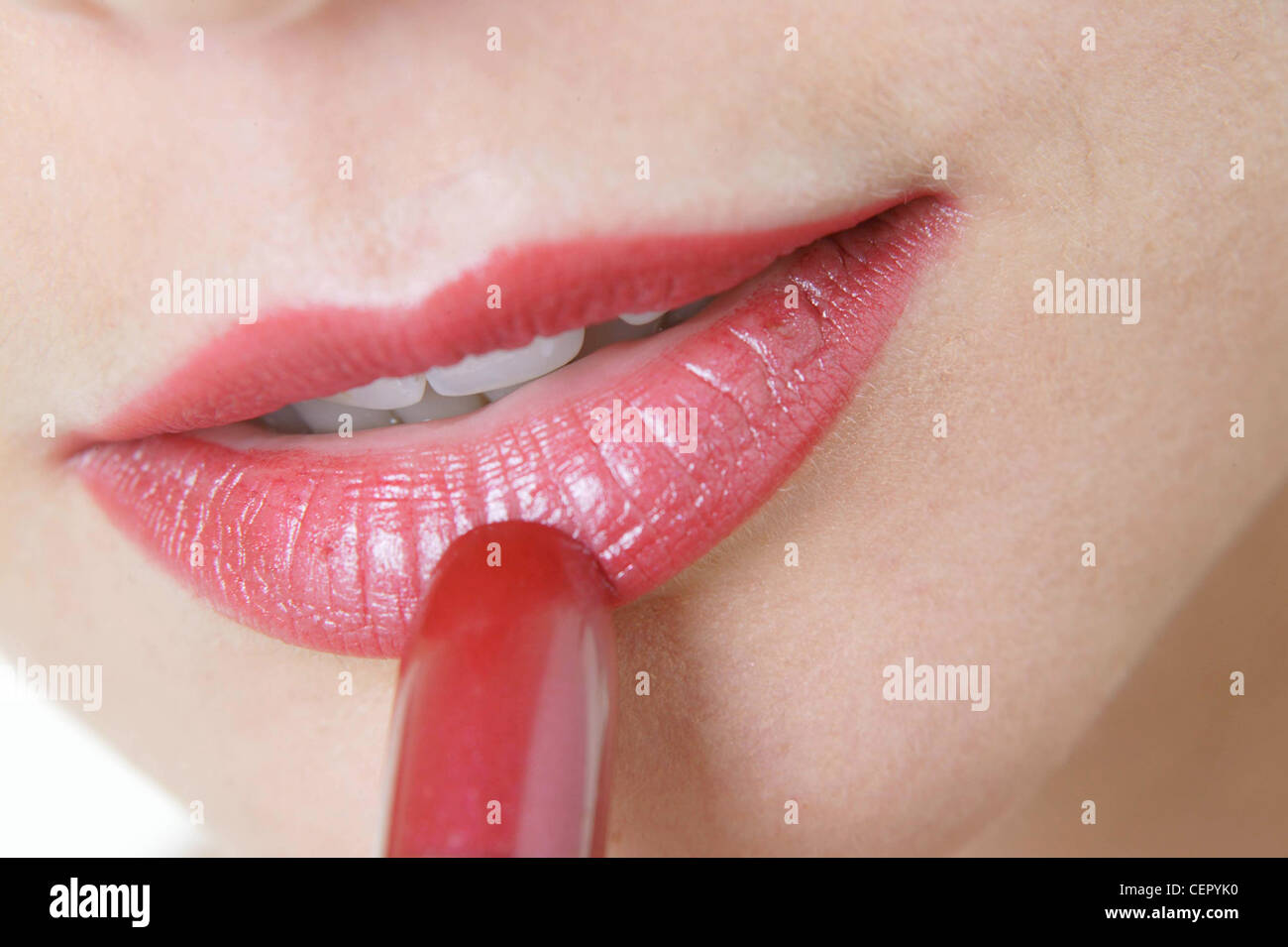Lips slightly open hi-res stock photography and images - Alamy