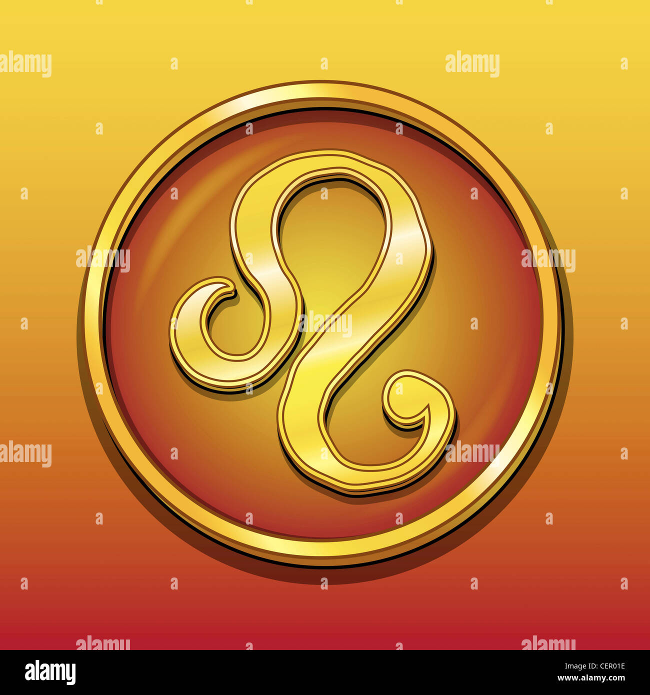 Leo circle hi-res stock photography and images - Alamy