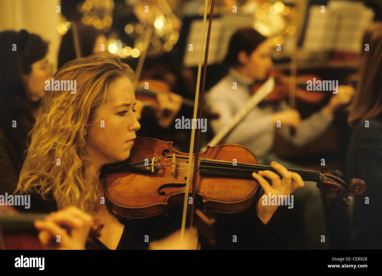 Music student england hi-res stock photography and images - Alamy