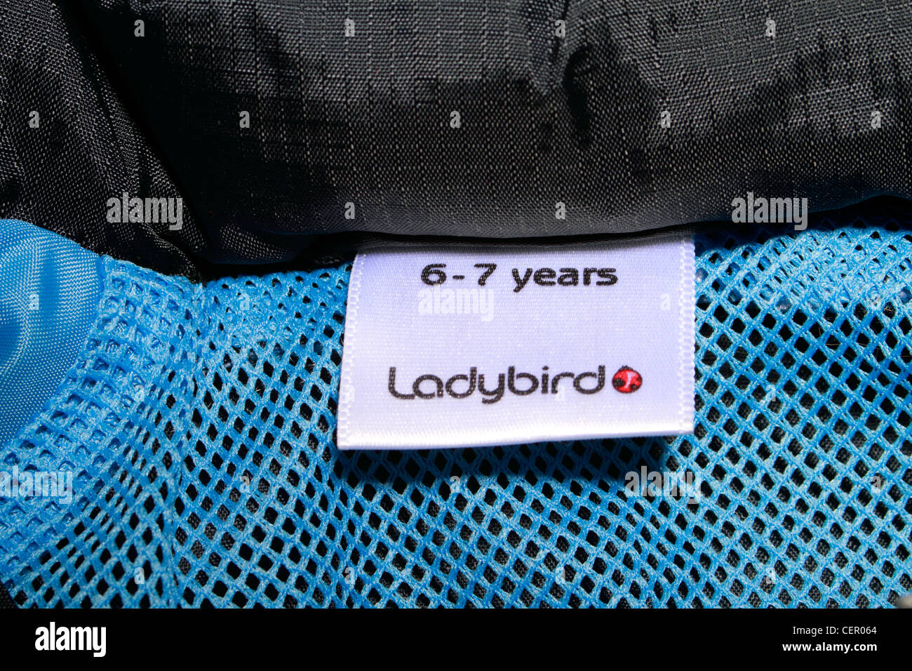 Ladybird boys shower proof top - blue for ages 6-7 Stock Photo - Alamy