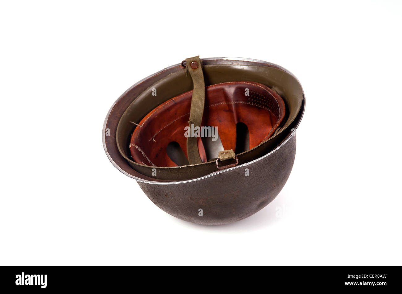 Helmet worn Cut Out Stock Images & Pictures - Alamy