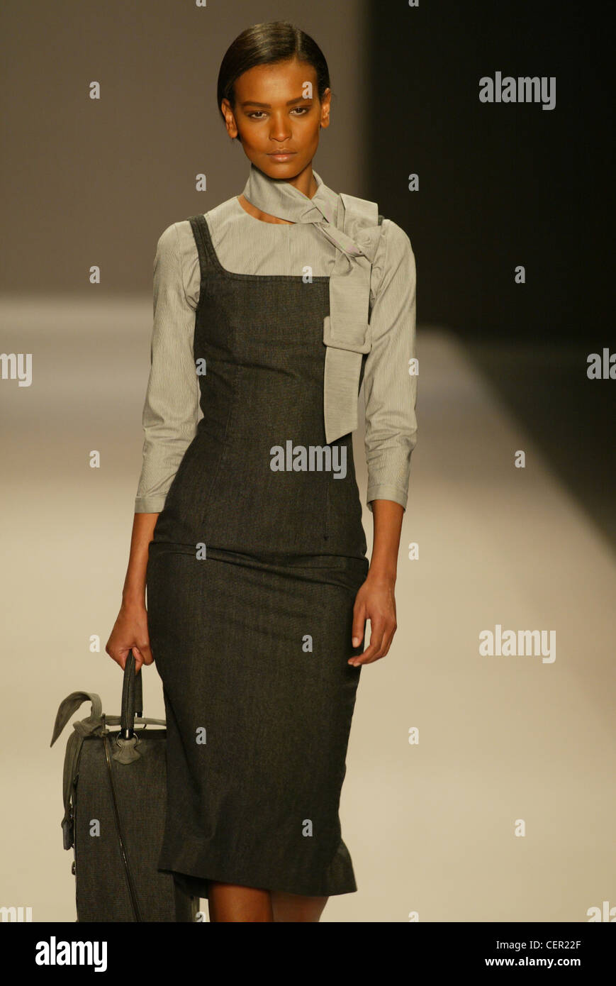 Givenchy Paris Ready to Wear Autumn Winter Model short brunette hair ...