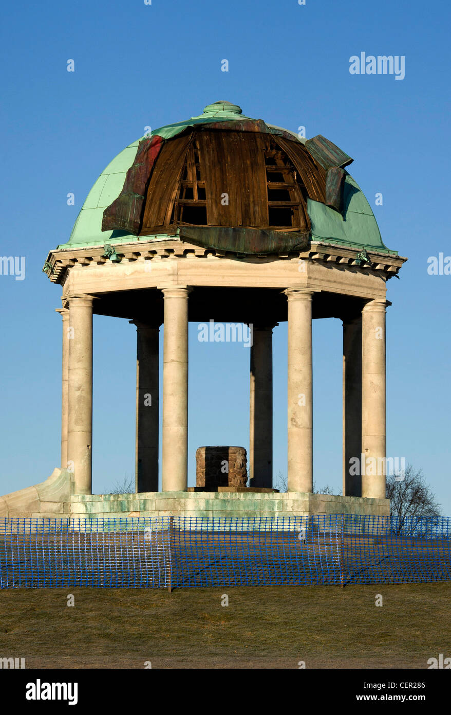 War memorial, Barr Beacon, Walsall, West Midlands, pictured after ...