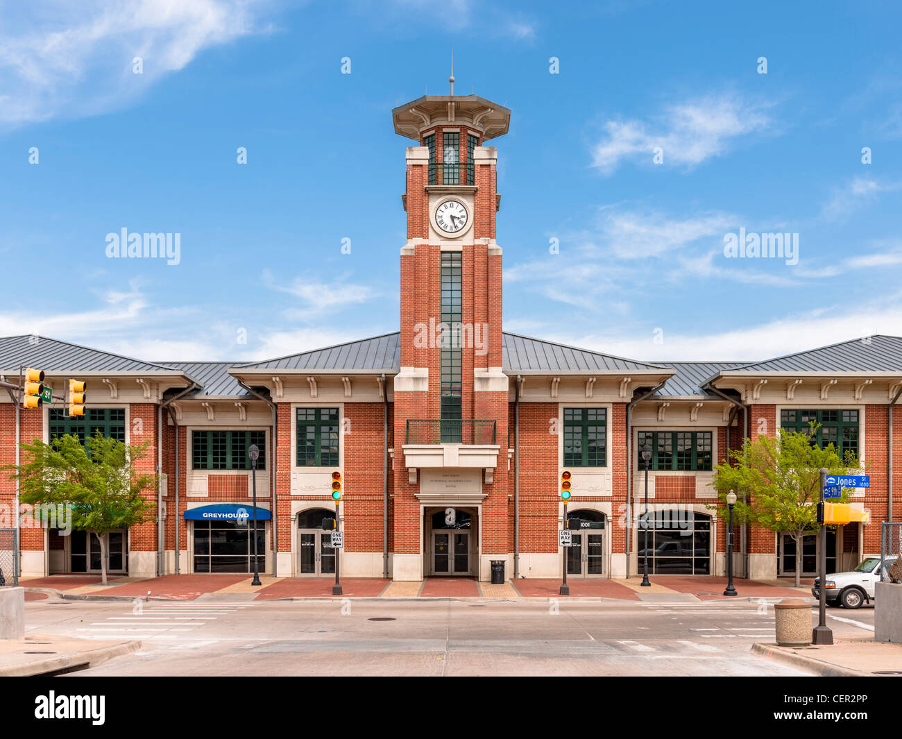 Fort worth intermodal transportation center hi-res stock photography ...