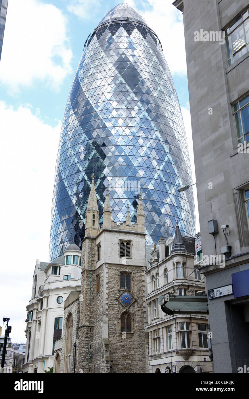 The gherkin building hi-res stock photography and images - Alamy