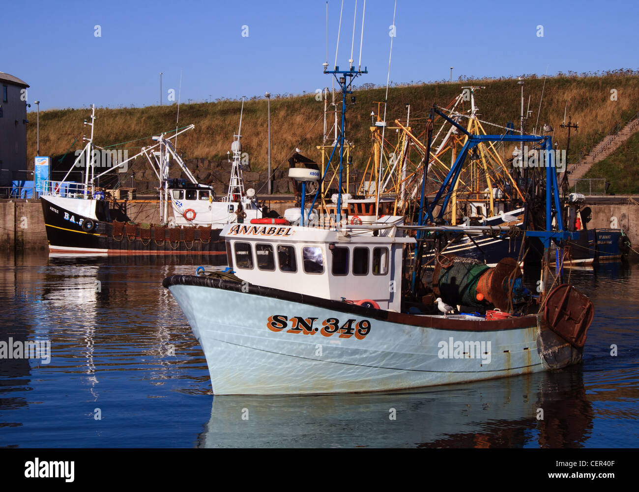 Eyemouth boat hi-res stock photography and images - Alamy