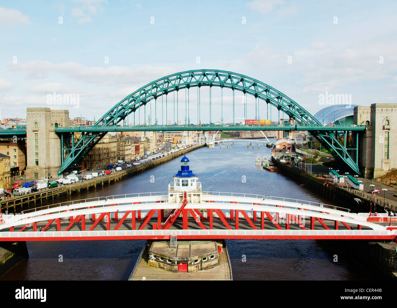 The iconic view of the tyne bridge hi-res stock photography and images ...