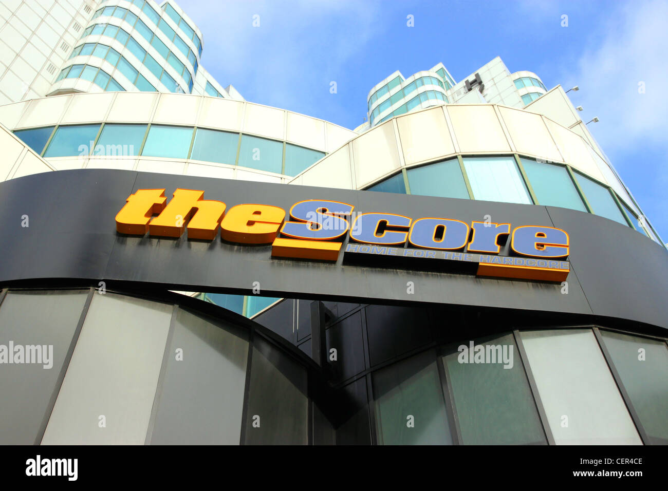 The Score Sign Stock Photo - Alamy