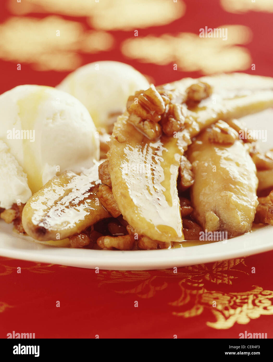 Easy weeknight meals Nutty banana flambe, rum, sugar, walnuts and ...