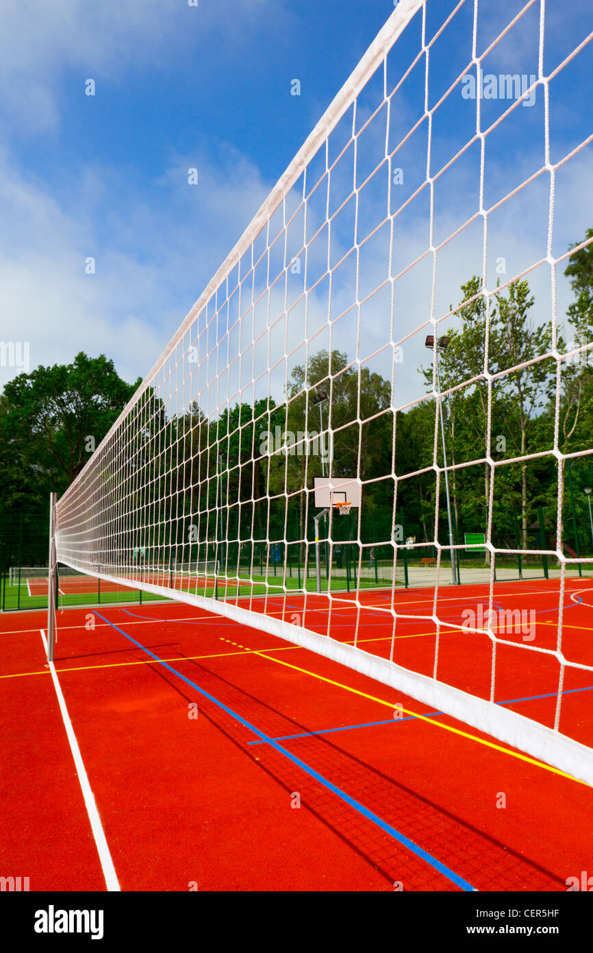 Volleyball court net stadium hi-res stock photography and images - Alamy