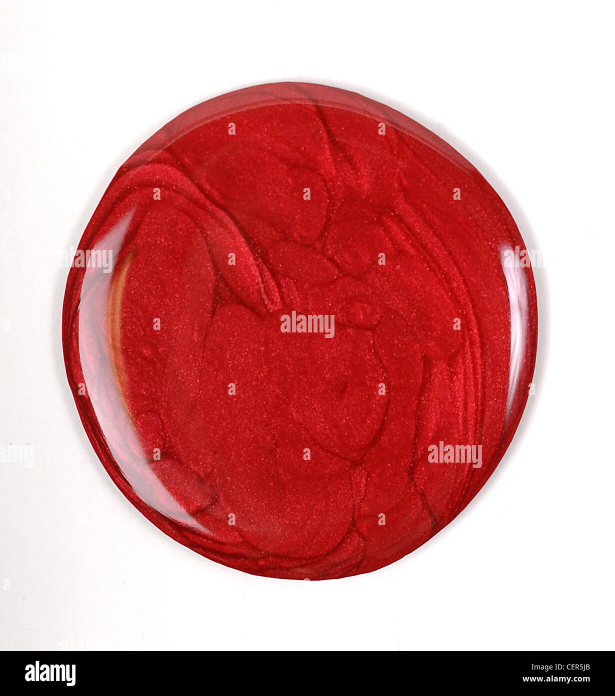 Blob of Number nail polish by Creative Nail Design Stock Photo - Alamy