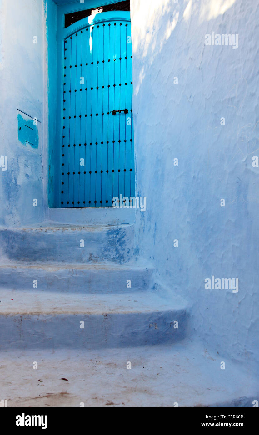 Blue Chefchaouen, Morocco Stock Photo - Alamy
