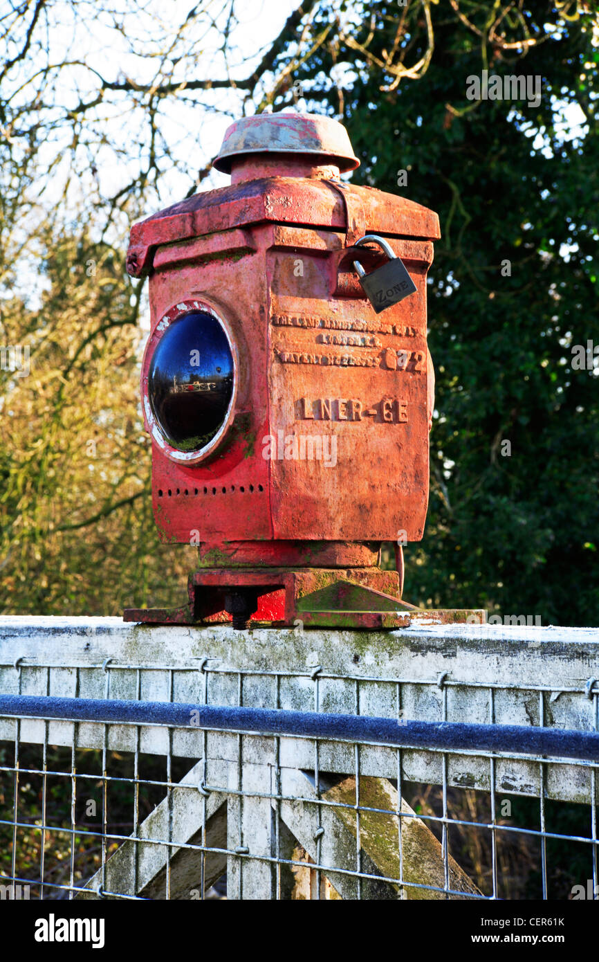 Old level crossing gates hi-res stock photography and images - Alamy