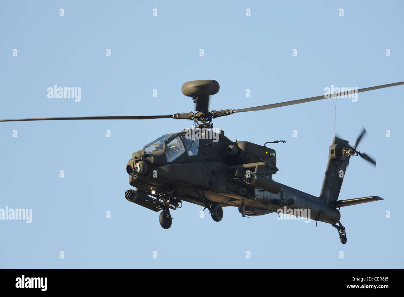 ah-64 apache helicopter in flight Stock Photo - Alamy