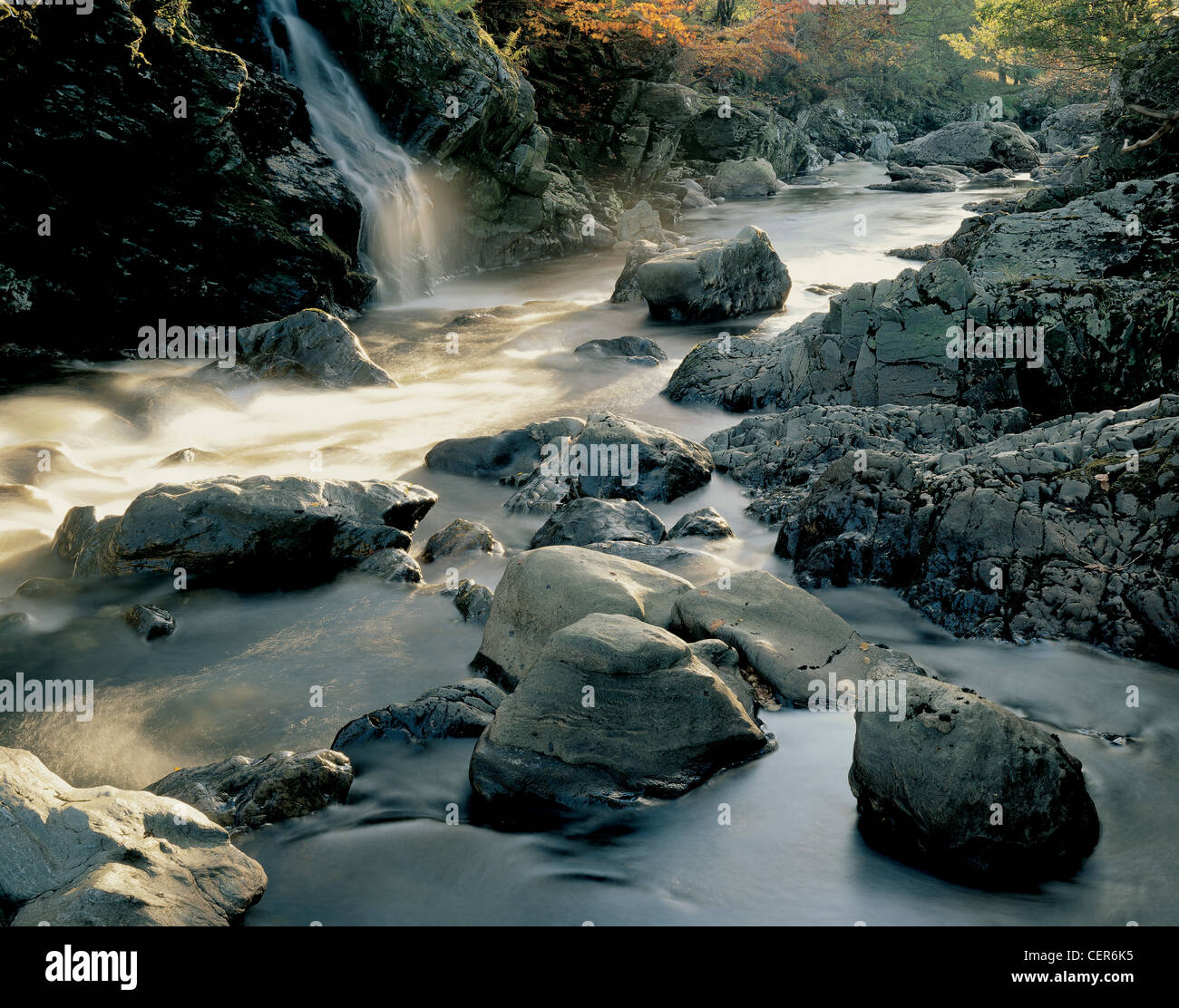 The River Orchy flowing through Glen Coe Stock Photo - Alamy