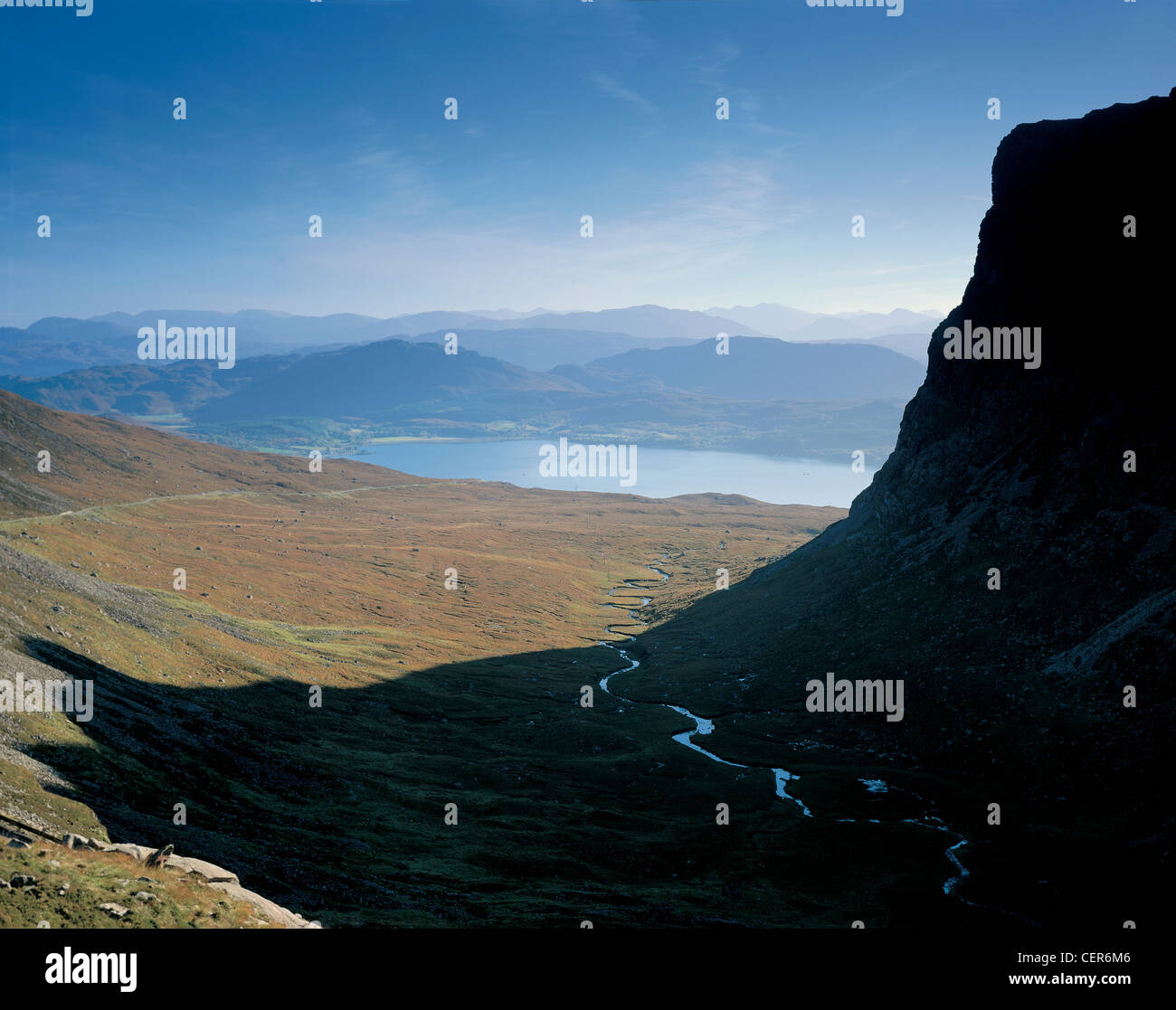 The Kyle of Lochalsh in sunshine Stock Photo - Alamy