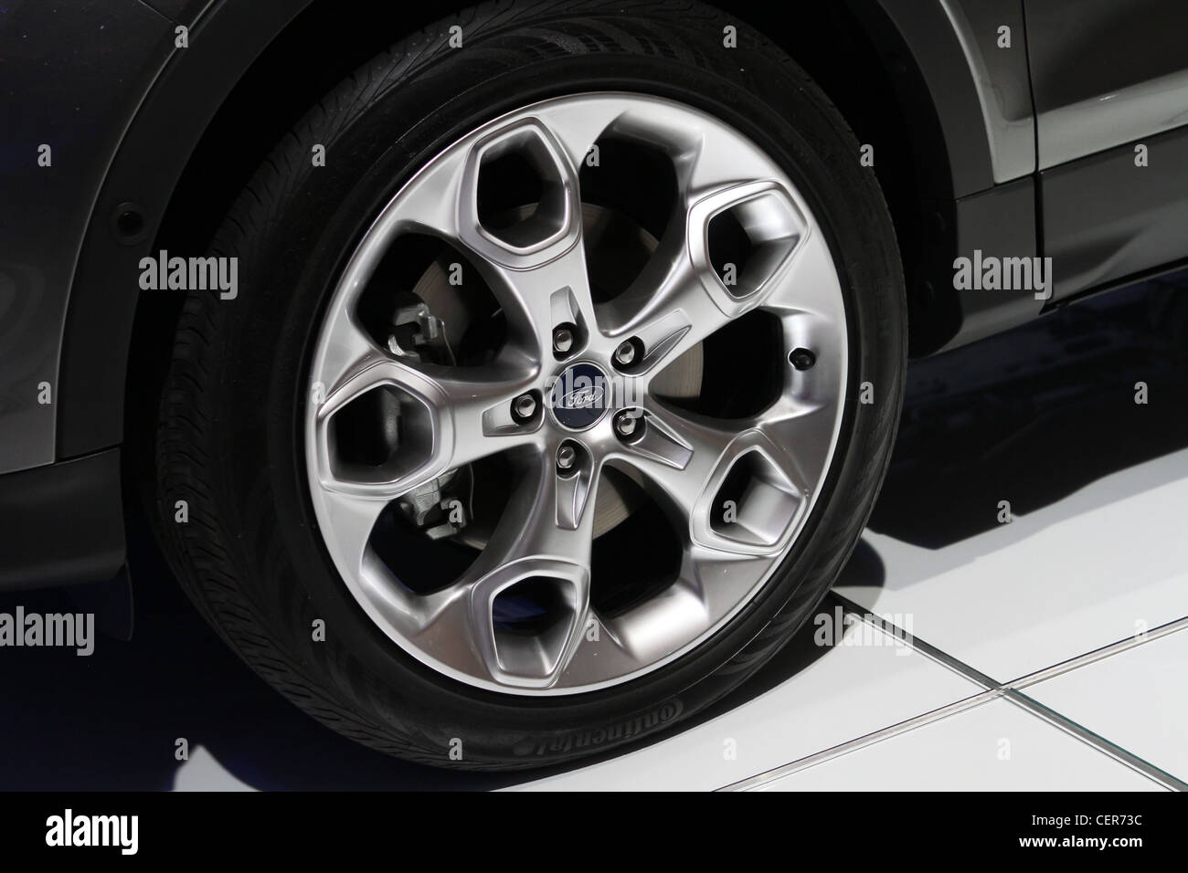 car wheel rim alloy closeup Stock Photo - Alamy