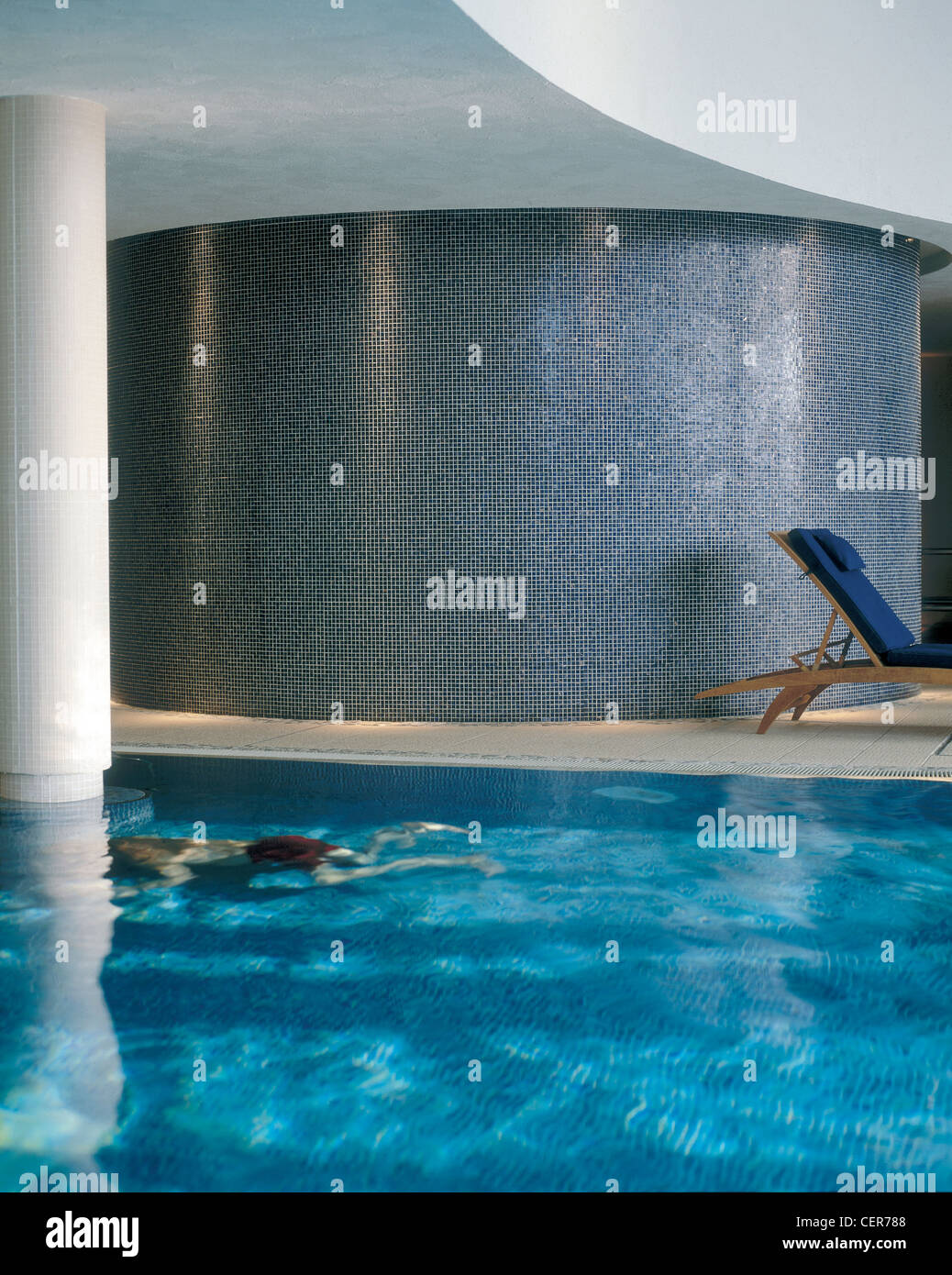 The pool at Seaham Hall Stock Photo - Alamy