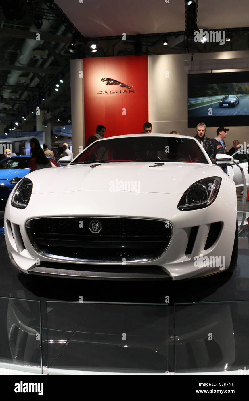 White luxury sports car hi-res stock photography and images - Alamy