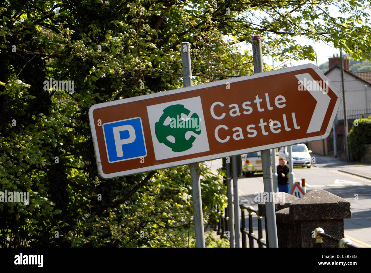 Castell road hi-res stock photography and images - Alamy