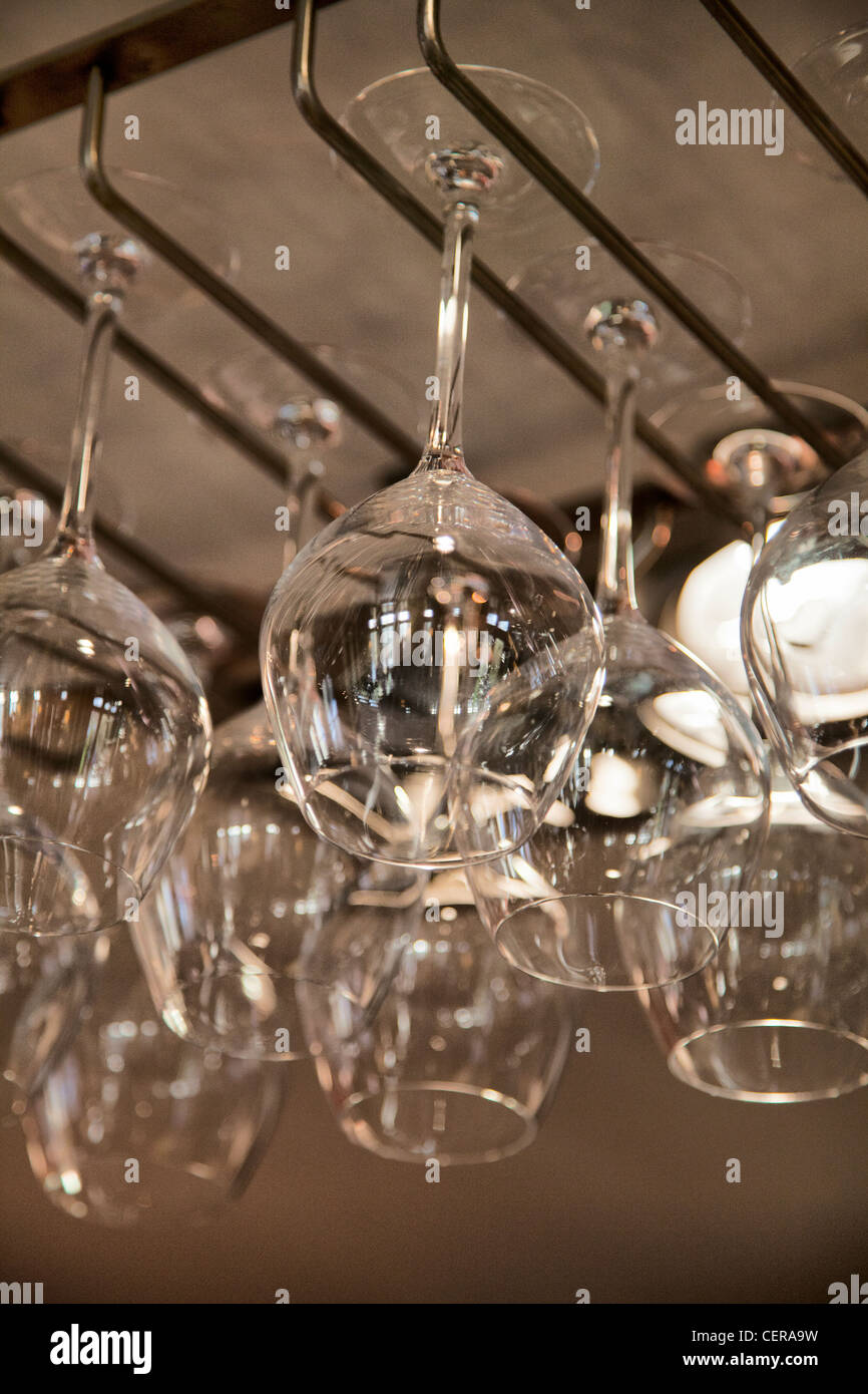 Drinking glasses stacked hi-res stock photography and images - Alamy