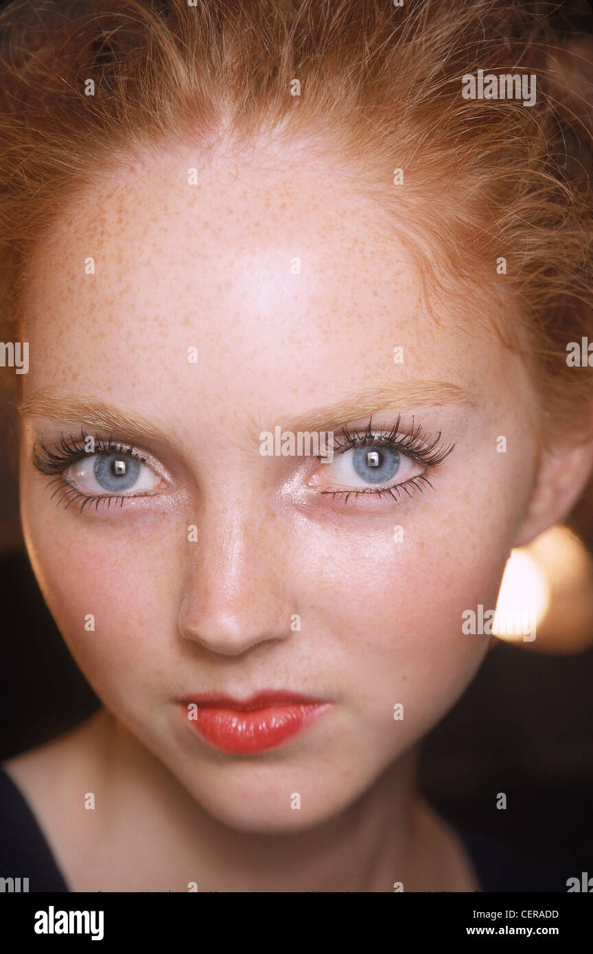 Luca Luca Backstage New York Ready to Wear Spring Summer British model ...