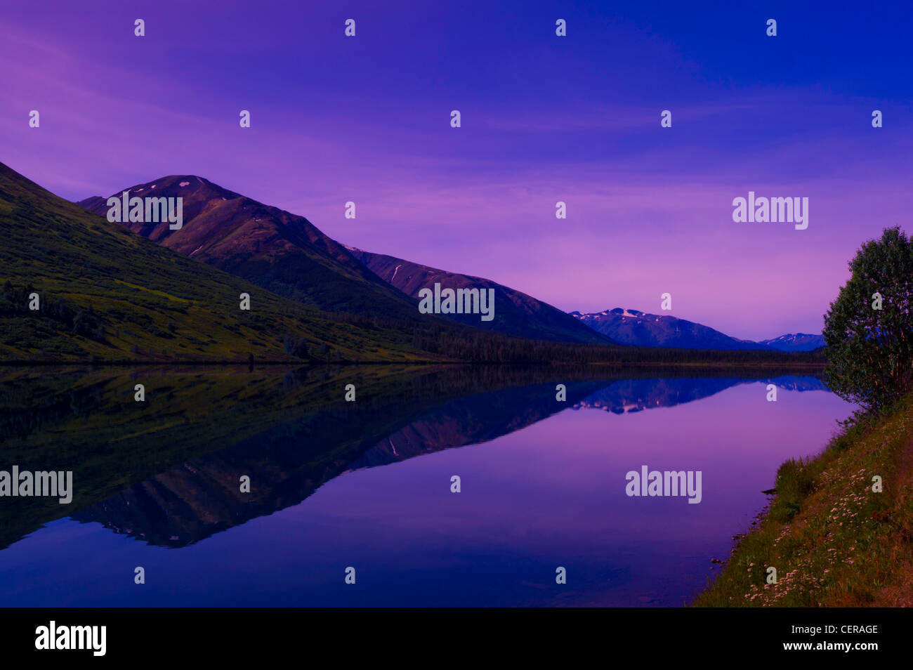 Alaska ocean sunrise hi-res stock photography and images - Alamy