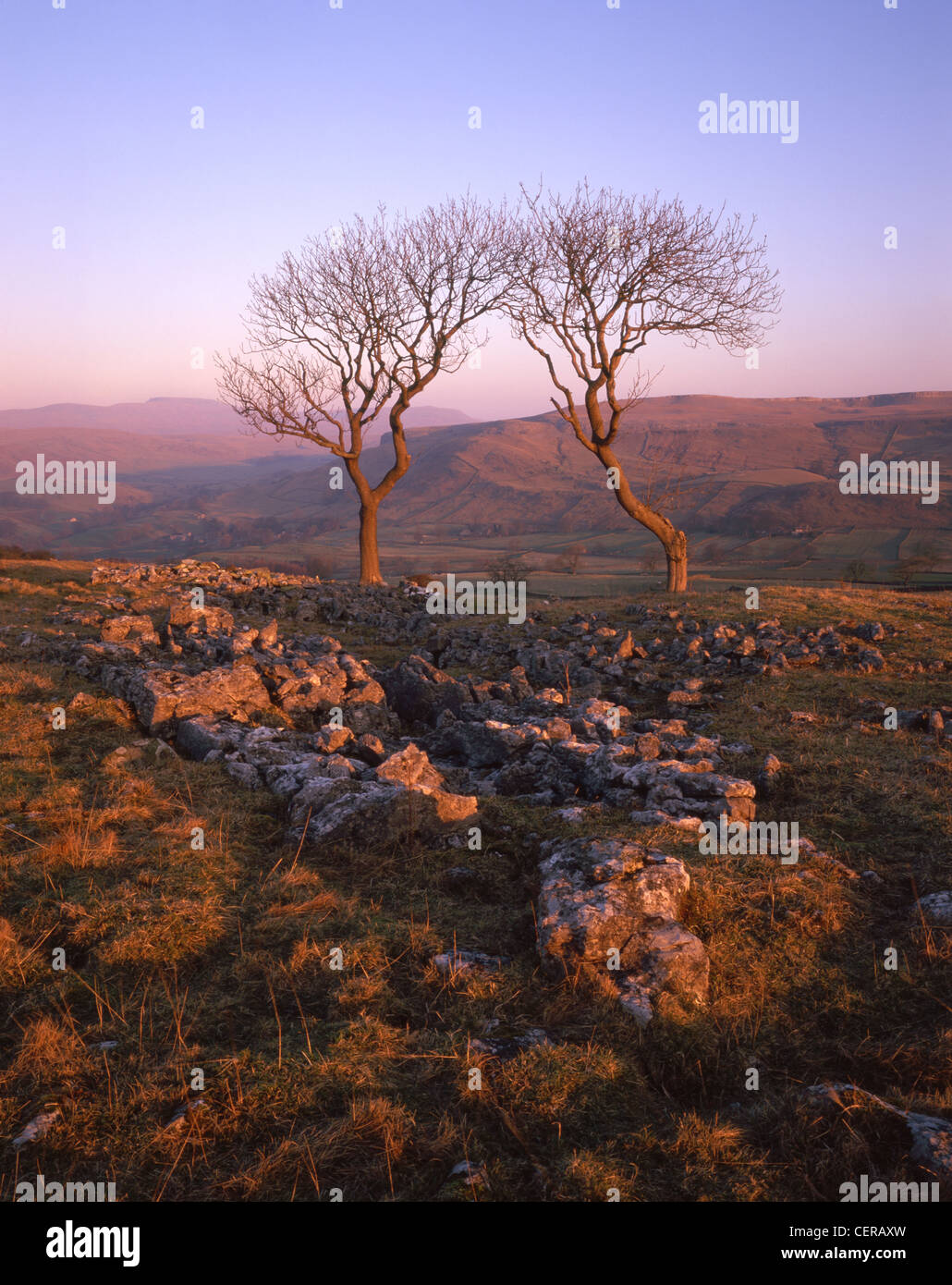 From Feizor Nick above the hamlet of Feizor, near Settle. The ...